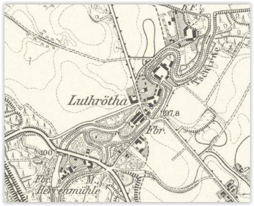 LUTNIA /Luthrötha/ | zamki, pałace, dworki